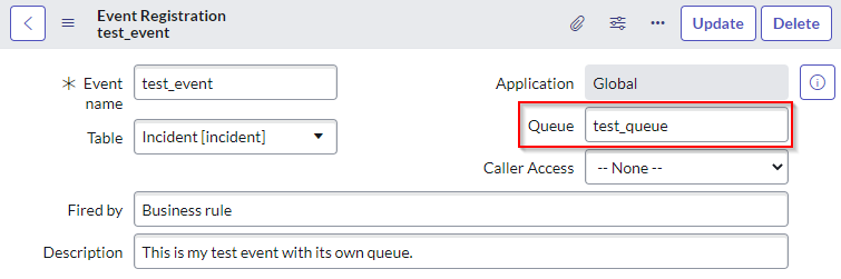 Using Custom ServiceNow Event Queues To Solve Race Conditions